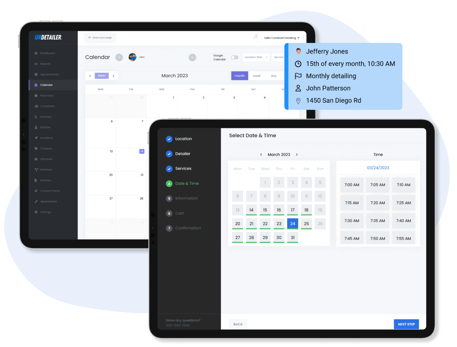 auto detailing software – UrDetailer